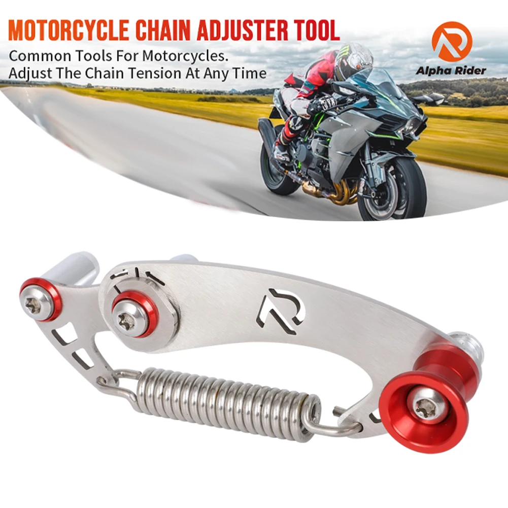 For-Motorcycle-Chain-Slack-Adjuster-Tool-Motorcycle-Dirt-Bike-Universal ...
