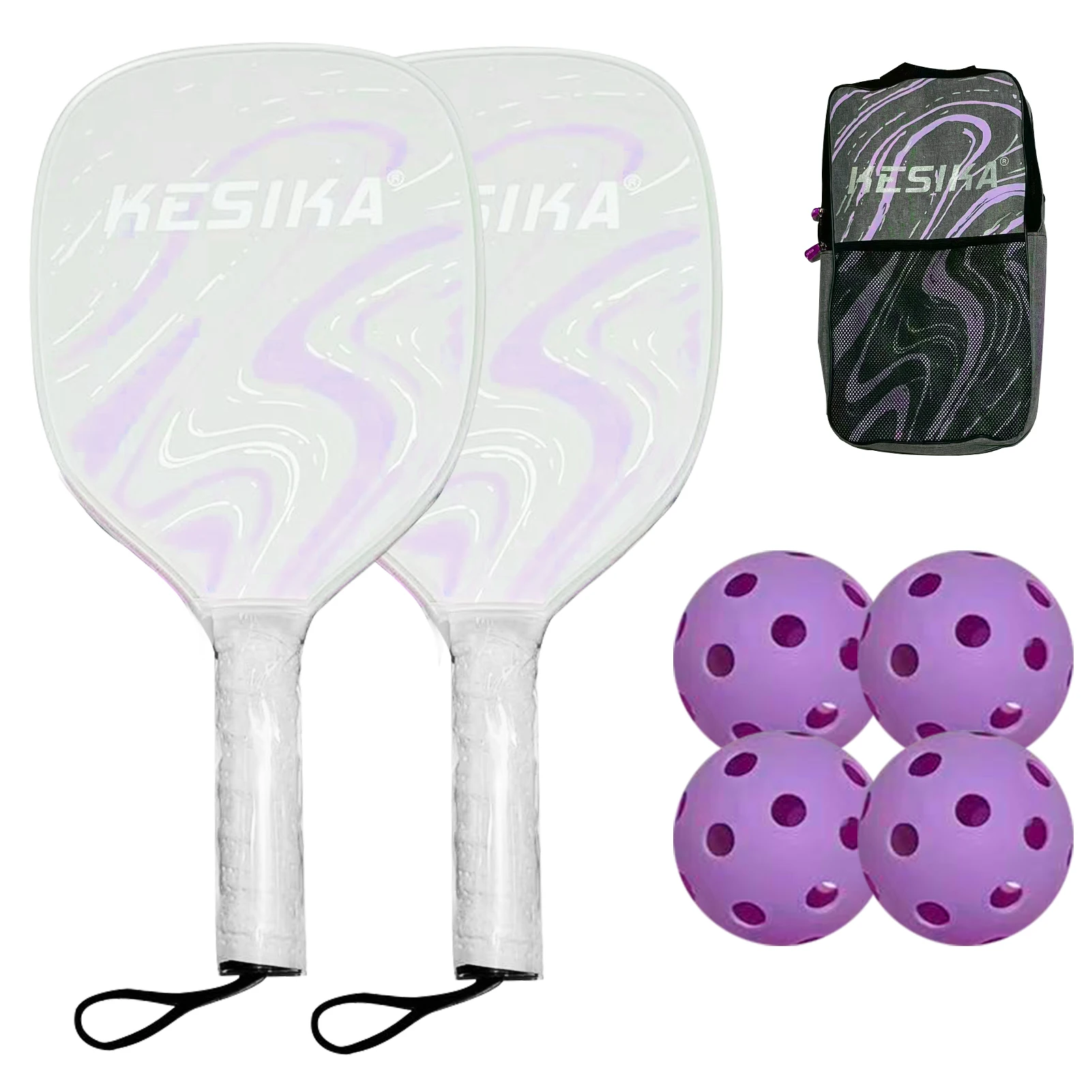 Pickleball-Rackets-Set-Pickleball-Paddle-Set-of-2-Rackets-and-4 ...