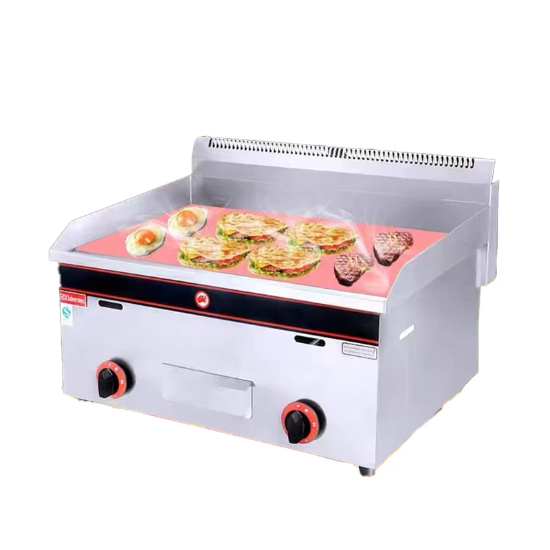 Commercial-Gas-Grill-Flat-Plate-Griddle-Teppanyaki-Counter-Top-LPG ...
