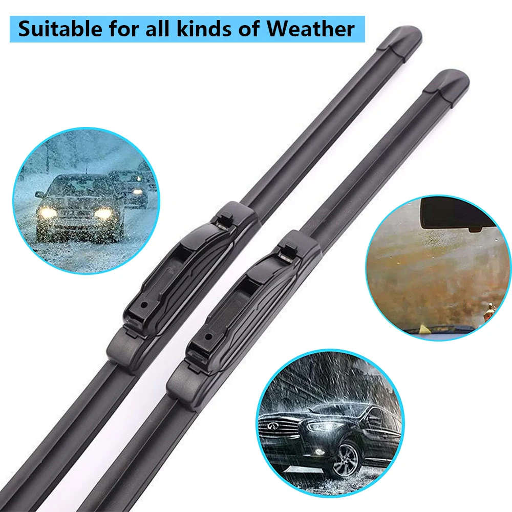 Universal-Car-Windshield-Wiper-blades-Soft-Double-layer-Rubber ...