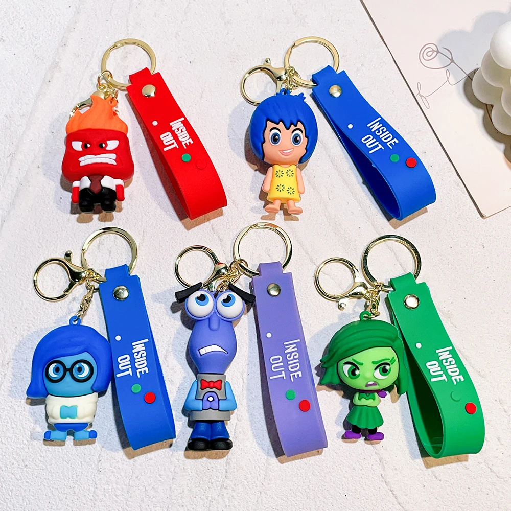 3D-Anime-Figures-Doll-Brain-Agent-Team-INSIDE-OUT-Cartoon-Keychain-Car ...