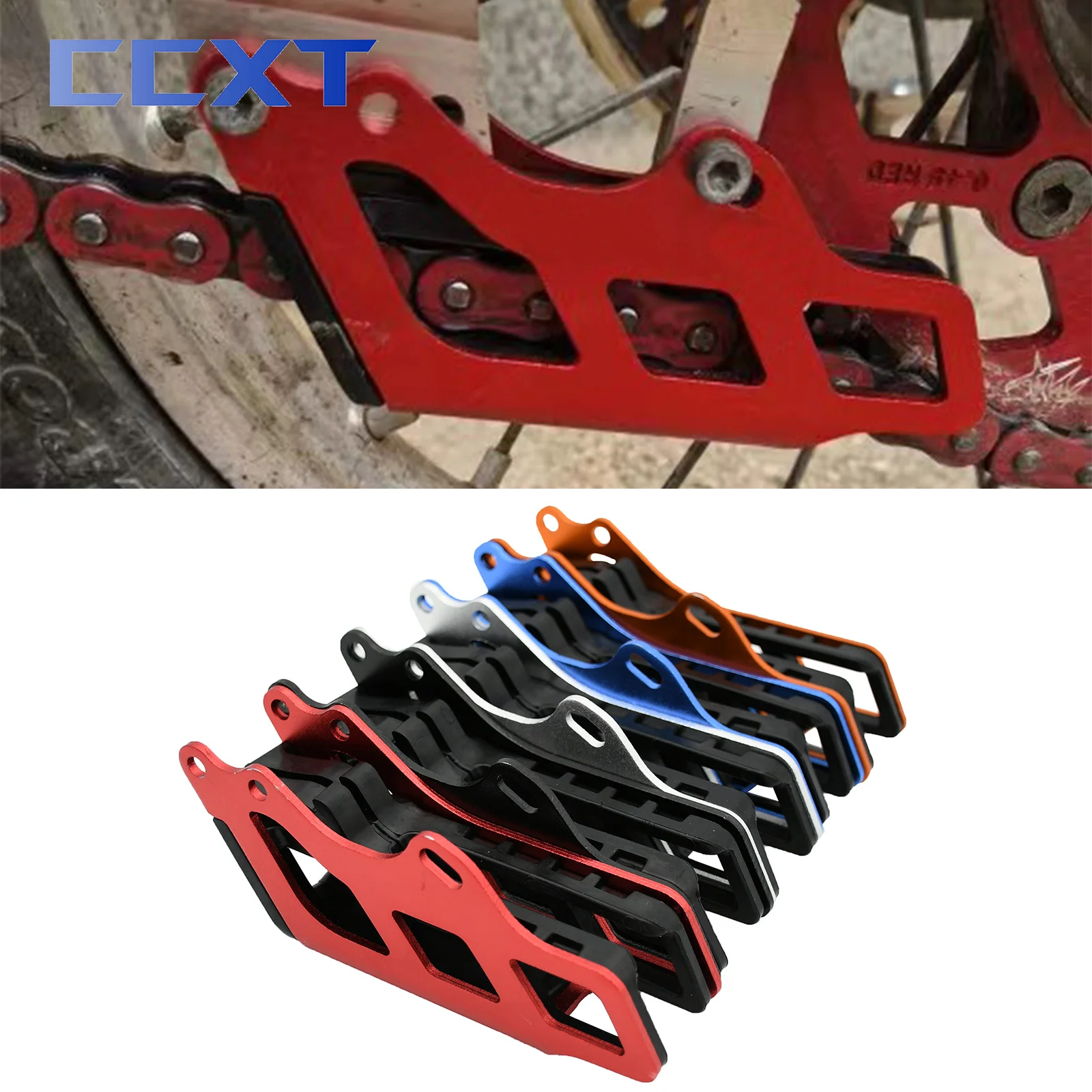 Motorcycle-Chain-Guide-Guard-For-Honda-CRF125R-2005-2007-CRF250R ...