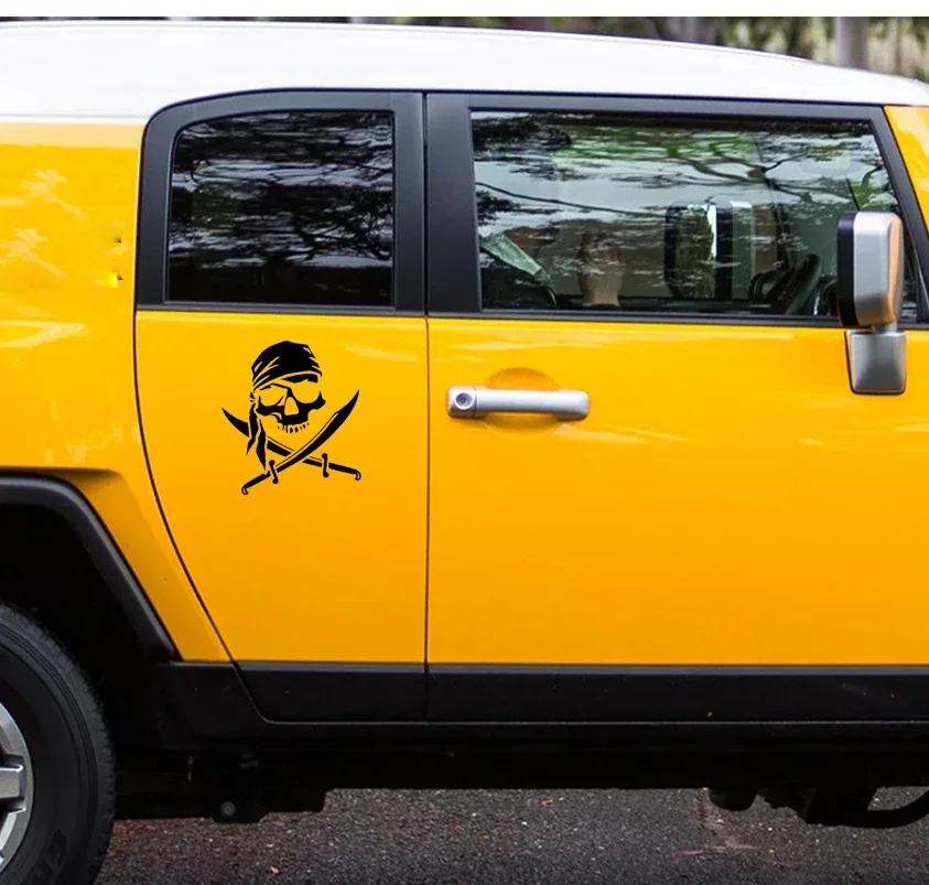 Personalized-waterproof-Skull-Pirate-sticker-and-personalized-off-road ...