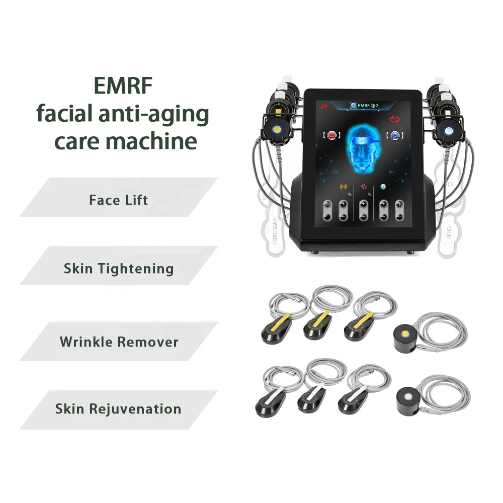 EMRF-electroestimulaci-n-Facial-profesional-m-quina-de-estiramiento-Facial-Ems-RF-masajeador-de ...