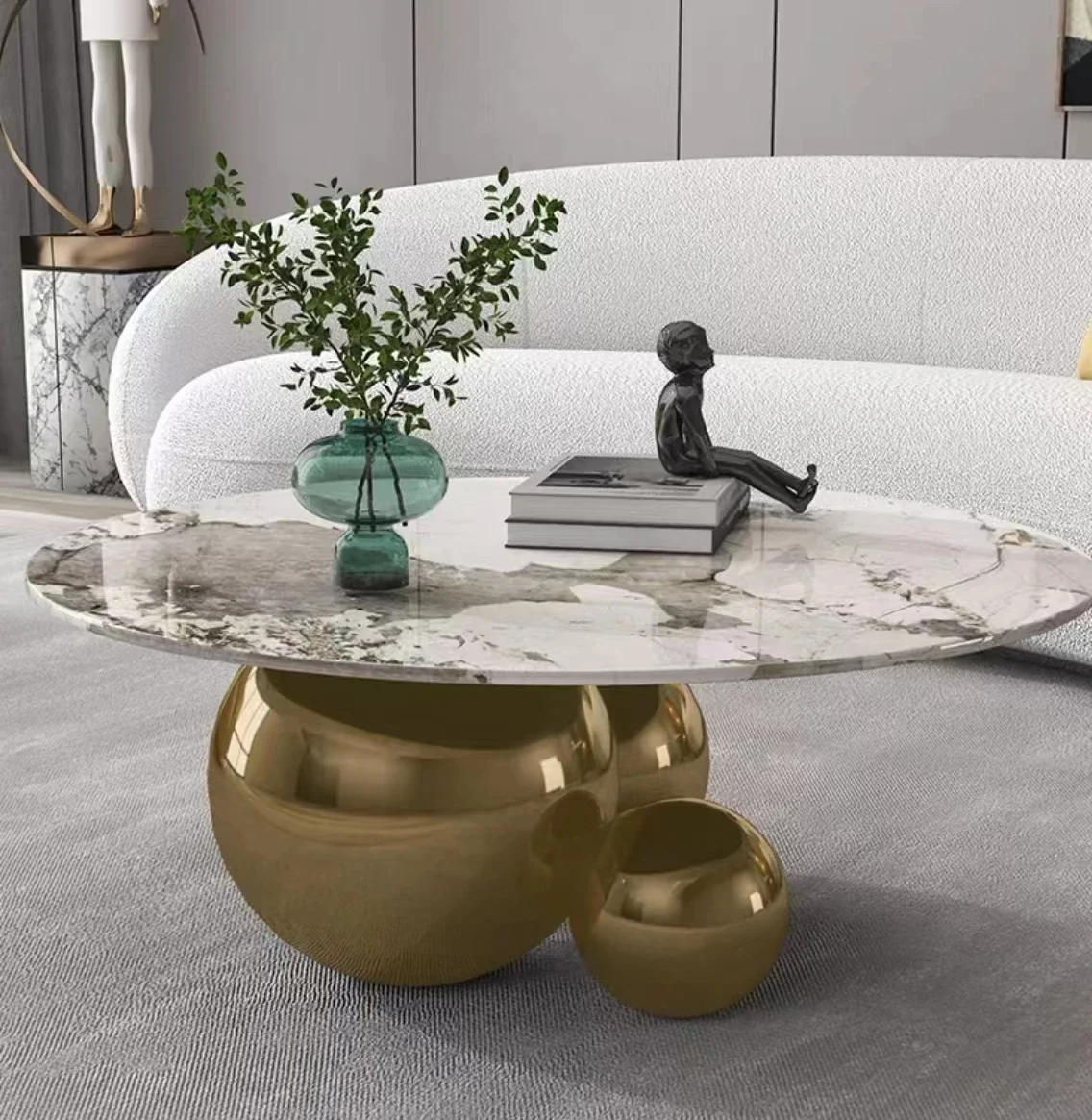 Mesa-de-t-de-lujo-con-luz-italiana-mesa-de-centro-de-estilo-posmoderno ...