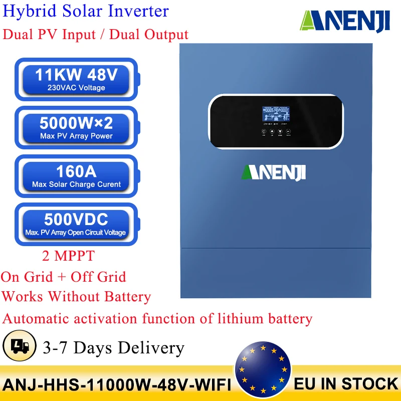 Inverter Label: What You Need to Know About the 11KW 48V Hybrid Solar ...