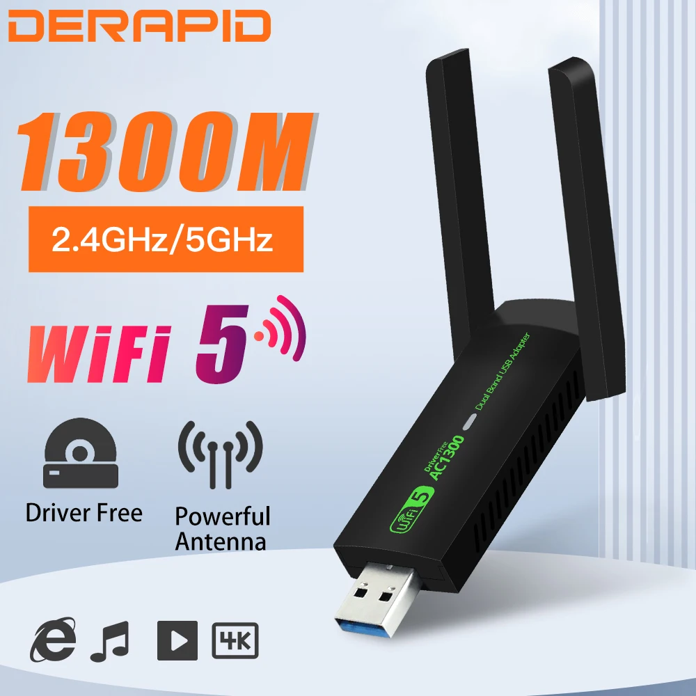 1300Mbps-USB-WiFi-Adapter-Dual-Band-2-4G-5GHz-Wireless-Dongle-Signal ...