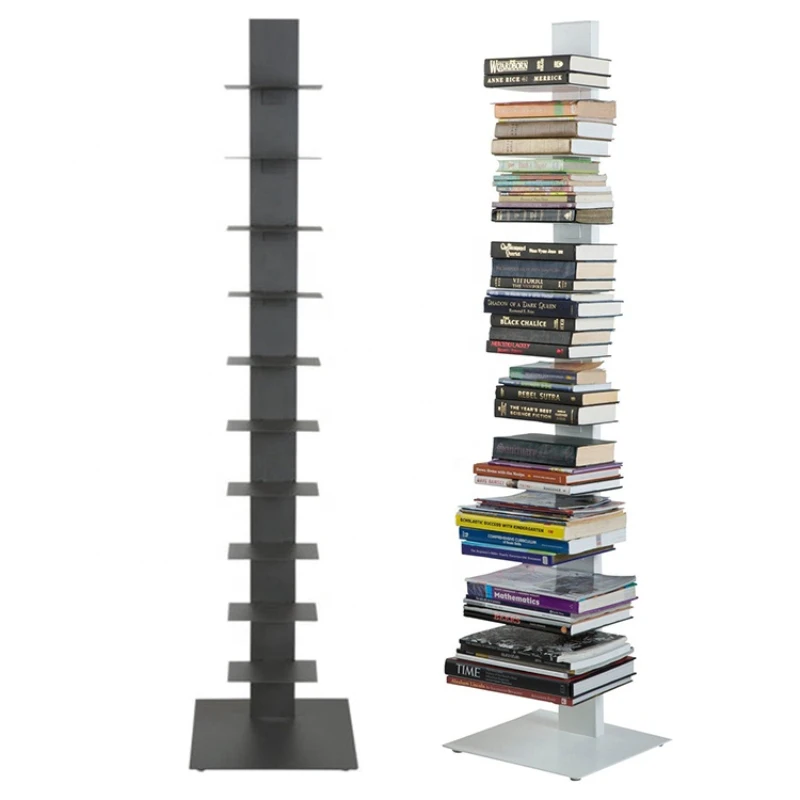 New-Coming-Modern-Display-and-Storage-Tower-Tall-Book-Tower-Spine-Book ...