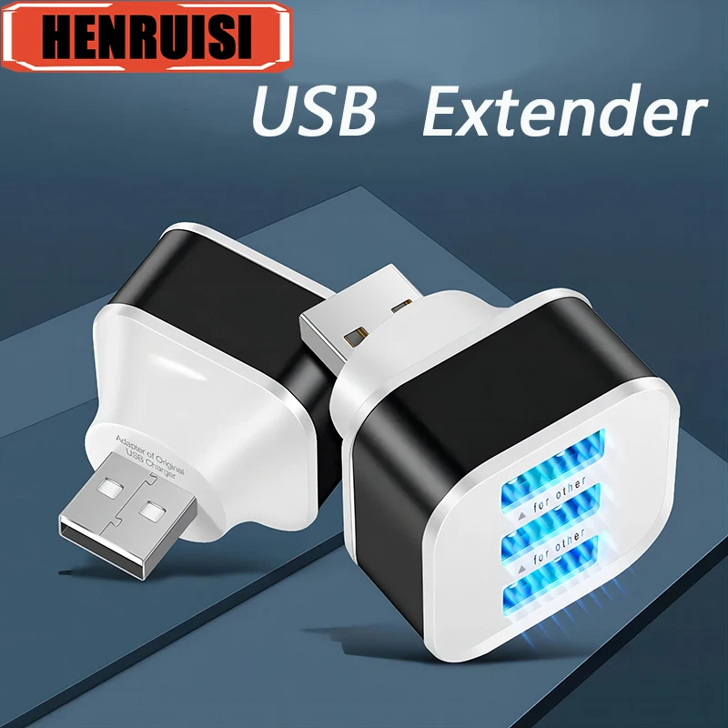 3-Port-USB-Extender-USB2-0-HUB-Quick-Charge-USB-Splitter-Multiple ...