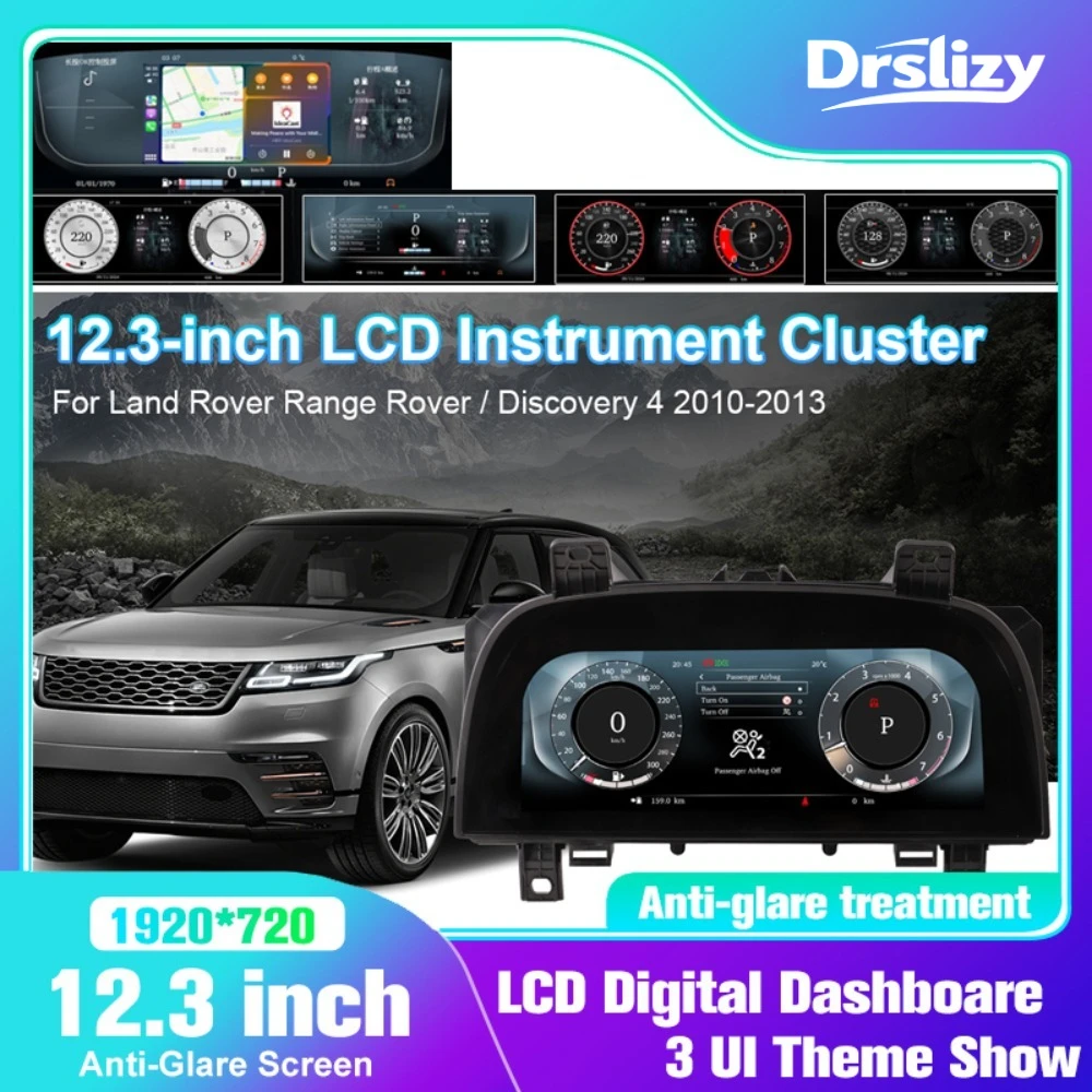 Digital Cluster For Land Rover Discovery 4 LR4 2010-2013 12.3" Gauge ...