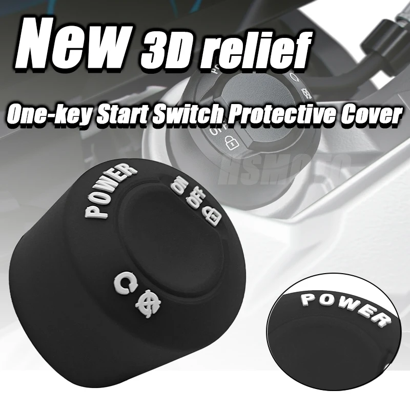 New 3D relief One-key Start Switch Protective Cover For BMW R1200GS ...