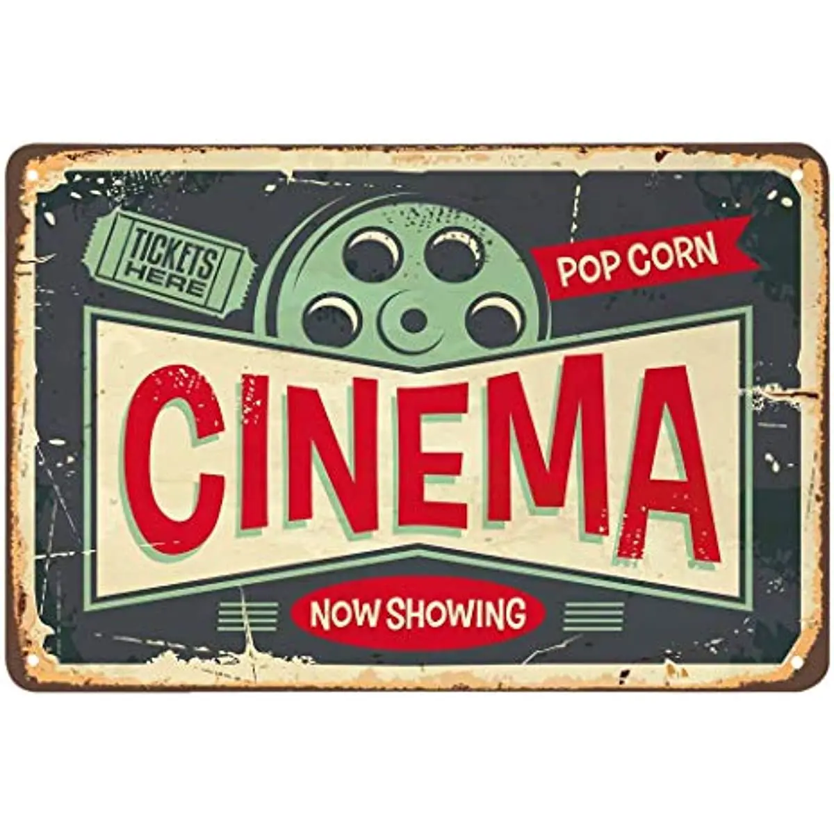 Cinema-Metal-Tin-Sign-Tickets-Here-Pop-Corn-and-Movie-Now-Showing ...