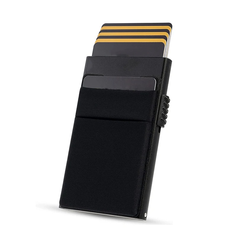 Card Case with Coin Pocket Credit Card Holder Slim Wallet for 5-7 Cards ...