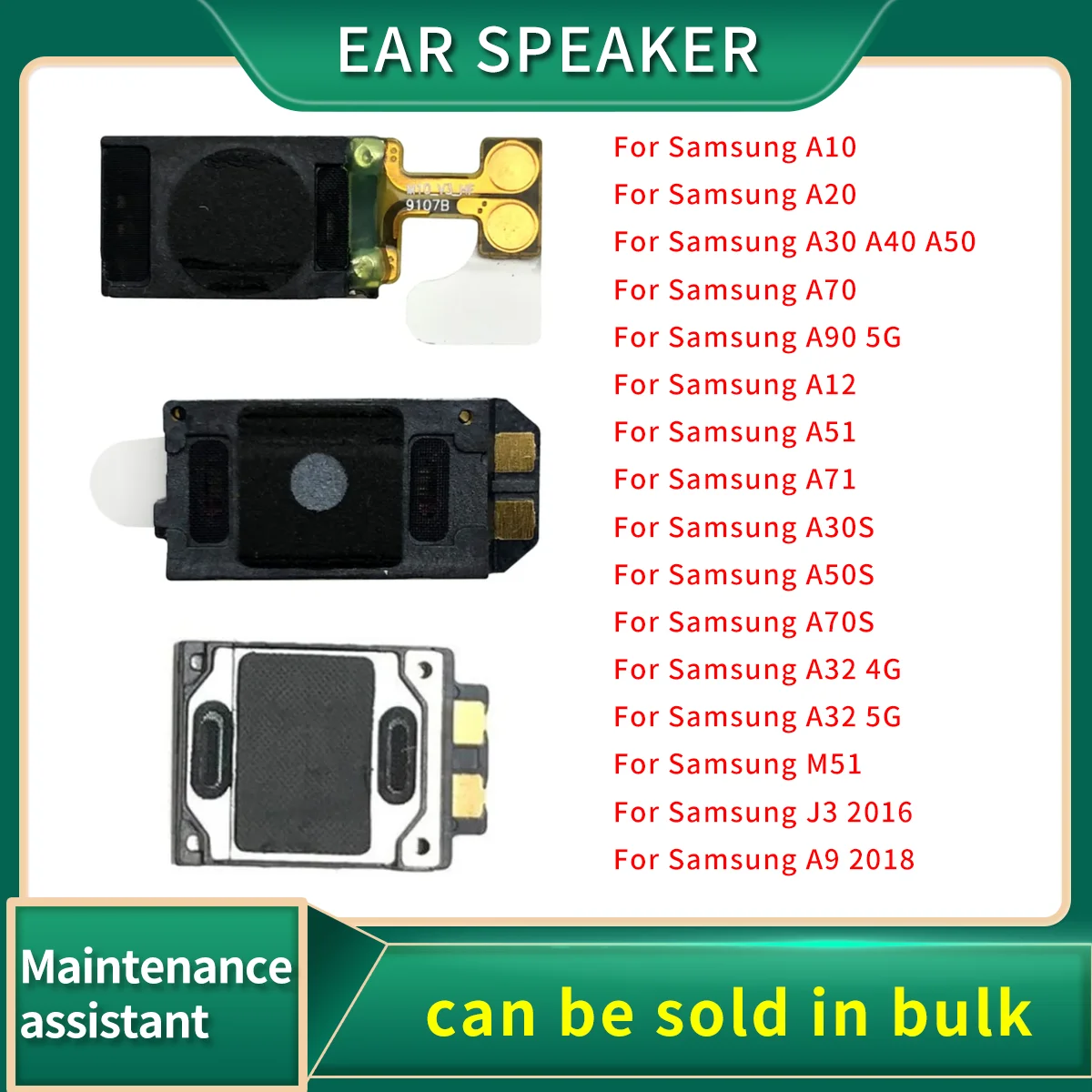 Ear-Speaker-For-Samsung-A10-A12-A20-A30-A50-A50S-A51-A70-A70S-A71-A30S ...