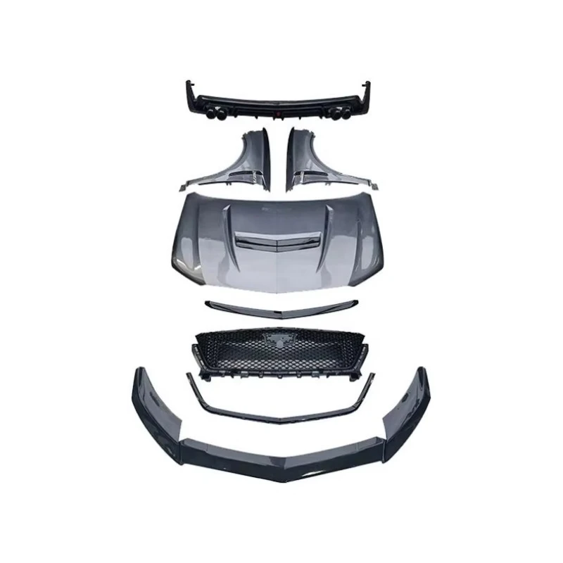 Hot Sale Carbon Fiber Body Kits for Cadillac XT6 Modification Front Lip ...