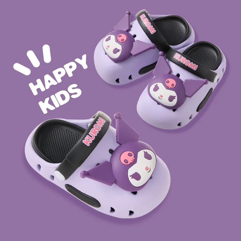 Sanrio-Kids-Holey-Shoes-Hello-Kitty-Kuromi-Cinnamoroll-Cosplay-EVA ...