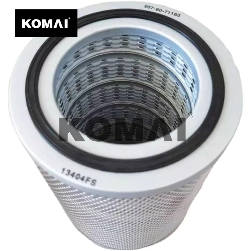 KOMAI 207-60-71182 207-60-71183 Excavator Hydraulic Return Oil Filter ...