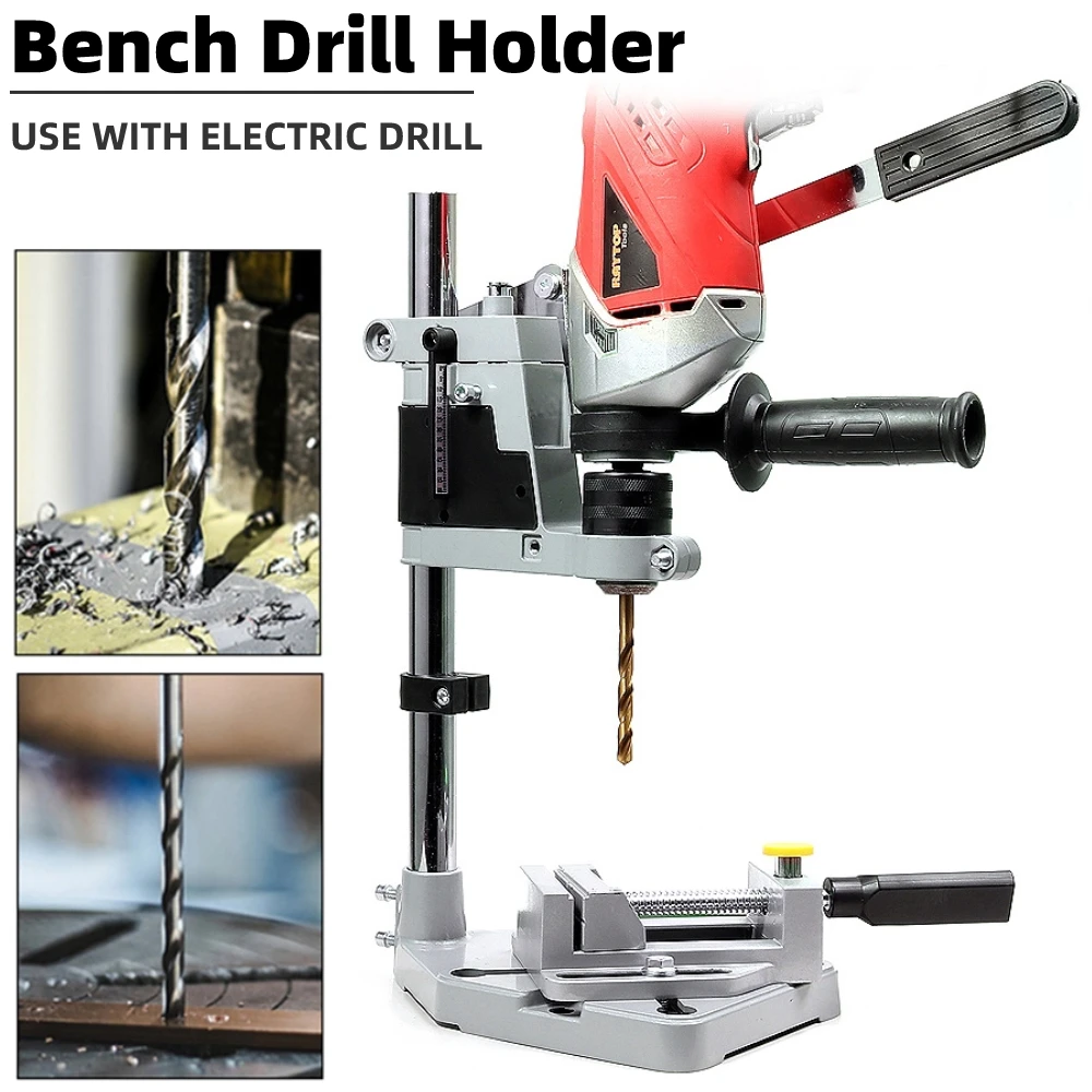 Electric-Drill-Stand-Grinder-Vise-Bracket-Multifunctional-Workbench ...