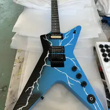 Factory Custom Washburn Dime 3ST Rebel Stealth Dimebag Darrell Electric ...