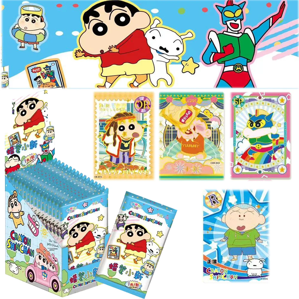 Original-Anime-Crayon-Shin-Chan-Fun-Time-Collection-Card-Children-s ...