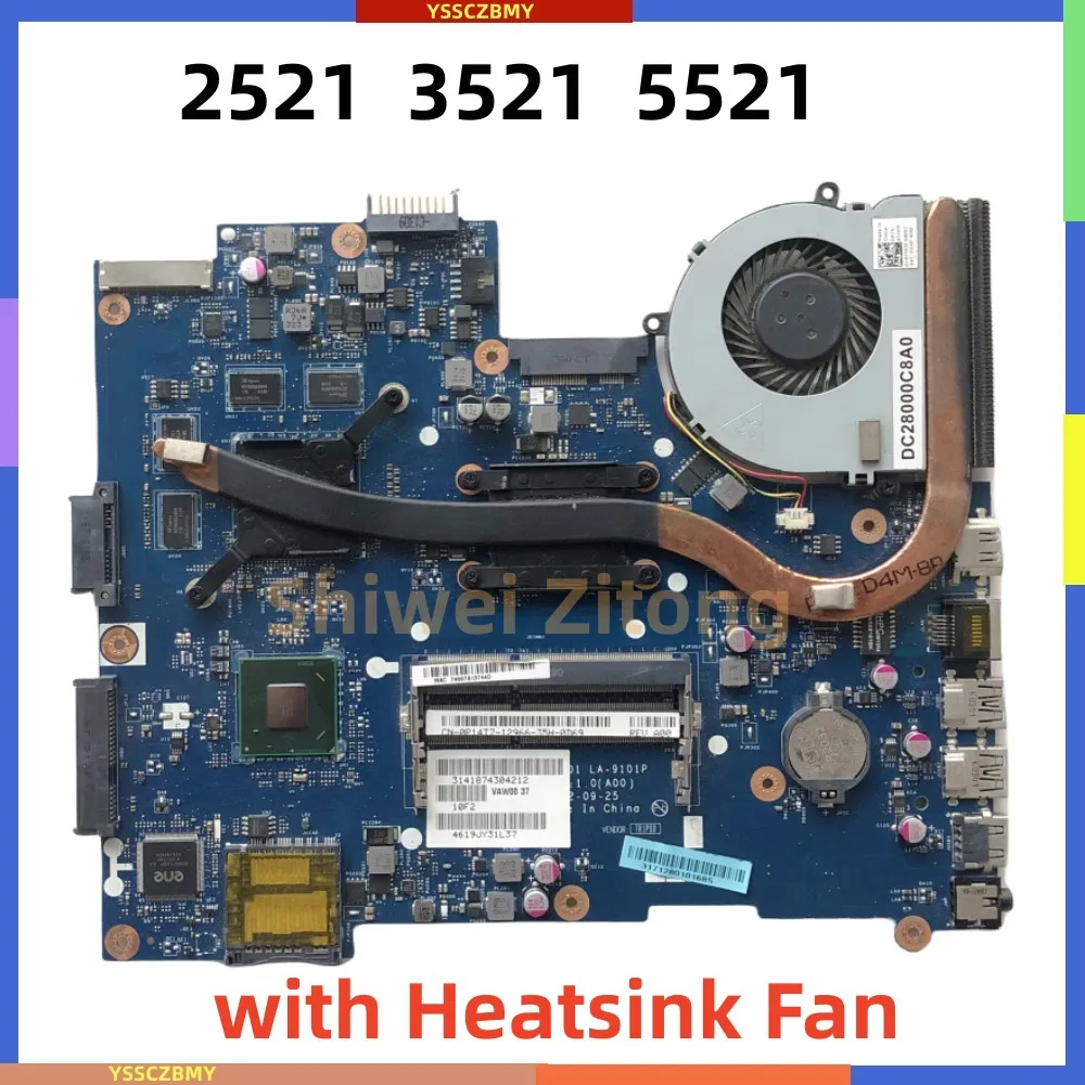 LA-9101P LA-9104P HD8730M 2G For DELL Inspiron 2521 3521 5521 Laptop ...