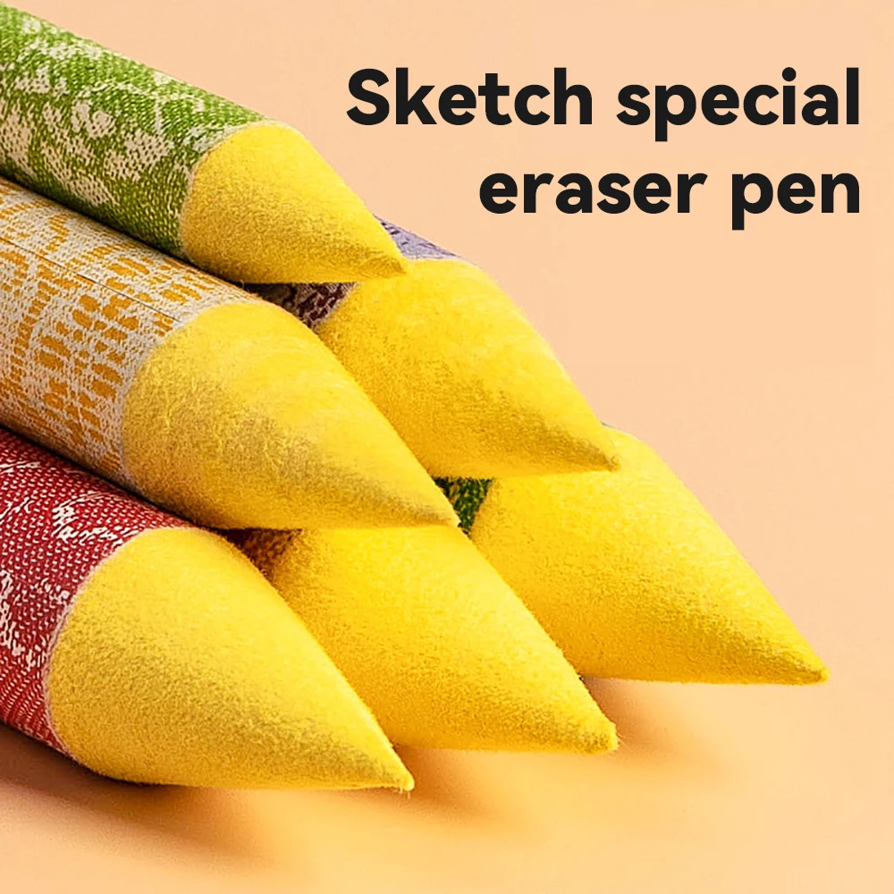 Borrence-12PC-Paper-eraser-pen-sketch-rice-art-shadow-oil-pastel-color ...