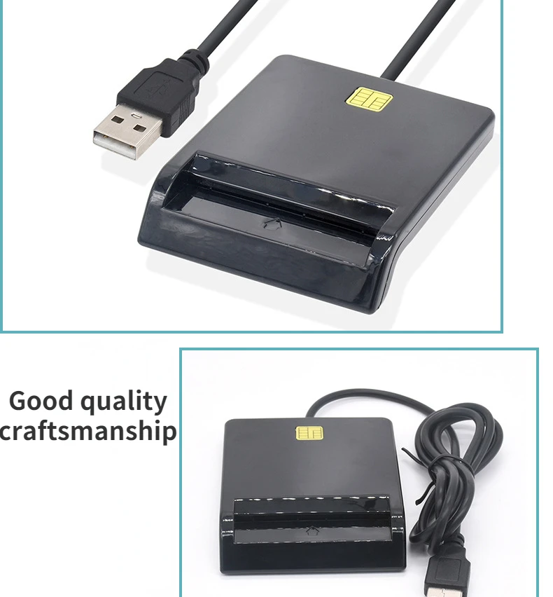 Usb Smart Card Reader Bank Card | Smart Card Reader Id Card Linux - Usb ...