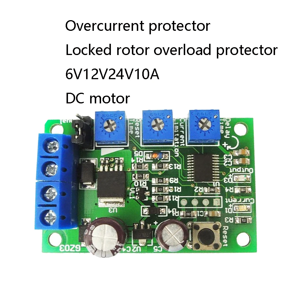 6V12V24V10A-DC-motor-overcurrent-protector-block-switch-overload ...