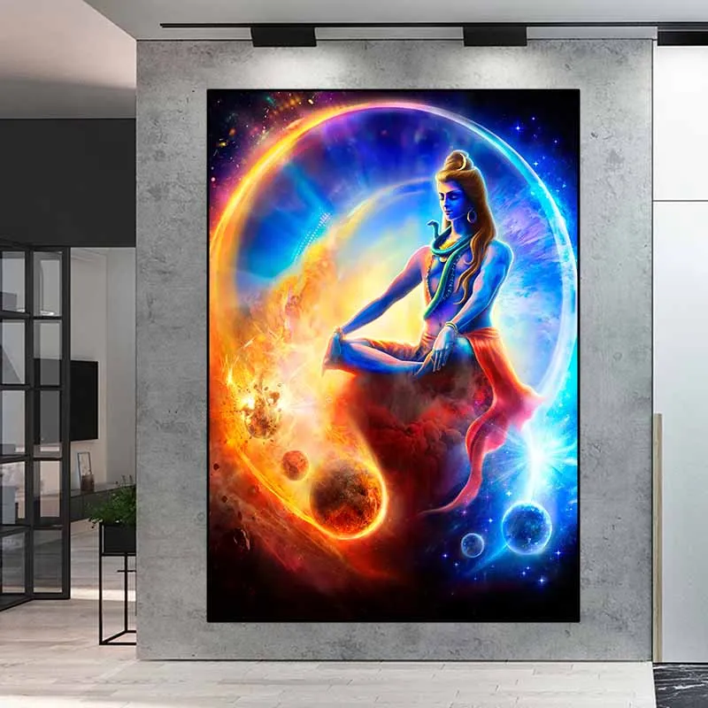 Shiva Abstract Paintings