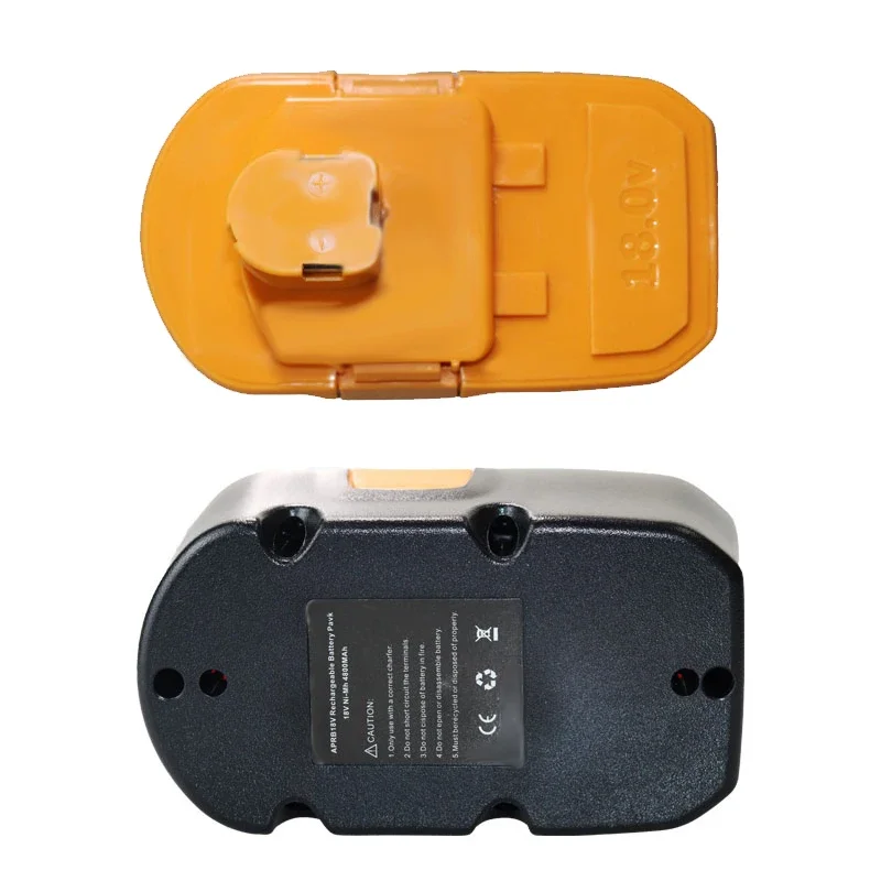4800mAh-18V-Replacement-Battery-Compatible-with-Ryobi-P100-P101-ABP1801 ...