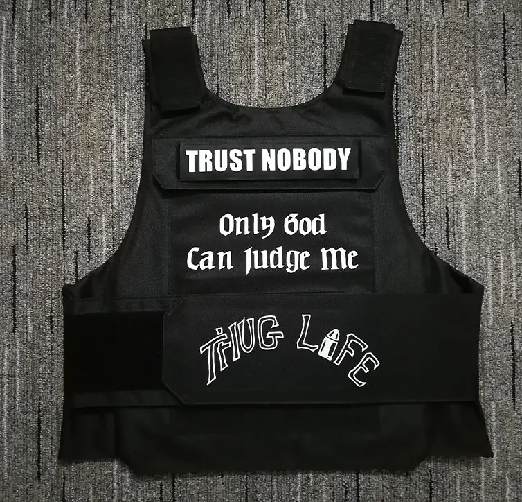 tactical vest icons tupac Newest 2022 Hip-hop Style Icon ICONS Vest ...