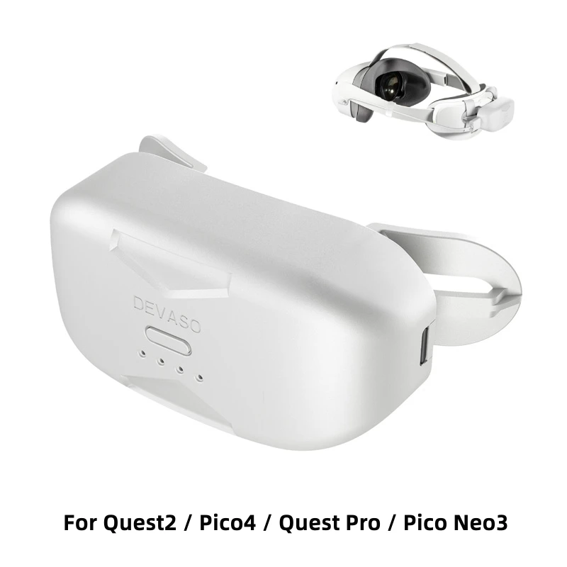 Universal Battery Pack Charger for Quest 2/Pico 4/Quest Pro Head Strap ...