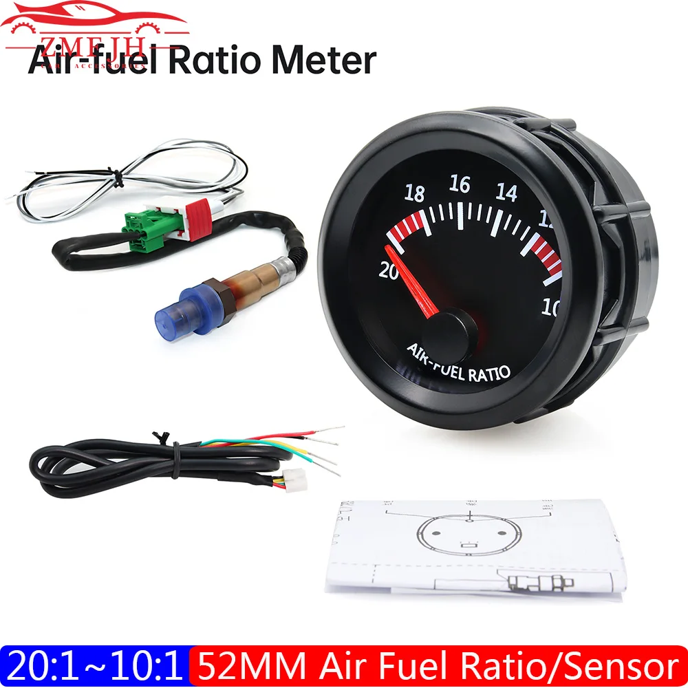 20-1-10-1-Auto-Racing-Gauge-52MM-Air-Fuel-Ratio-with-Narrowband-O2 ...