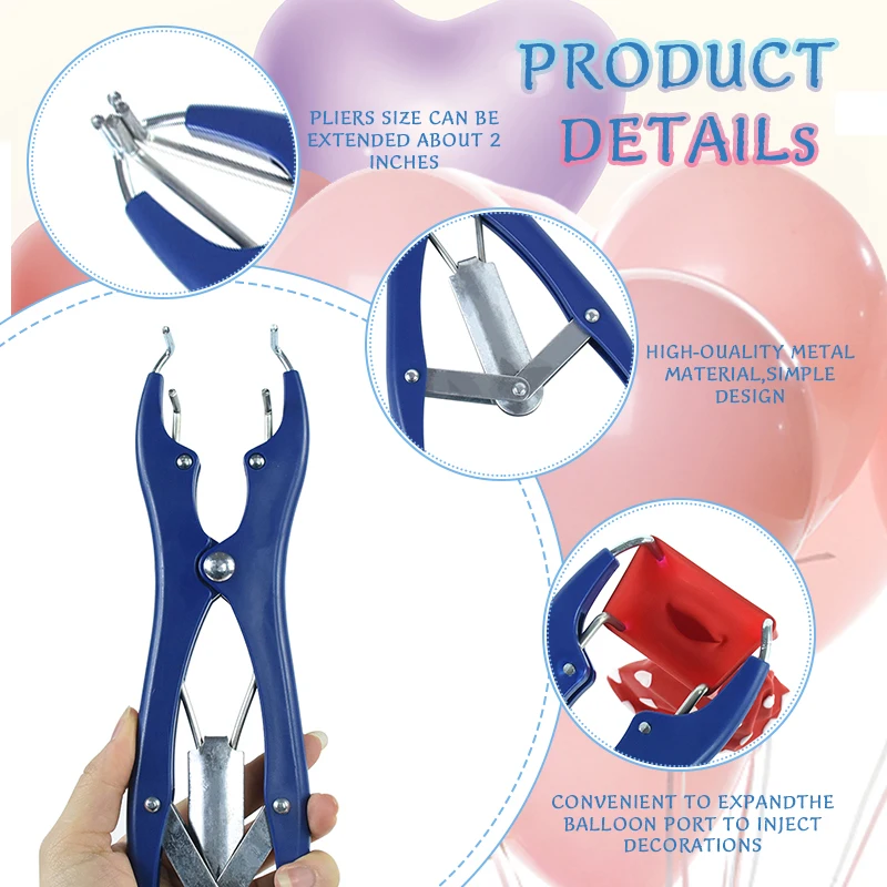 Metal-Balloon-Flaring-Pliers-Balloon-Accessories-DIY-Filling-Confetti ...