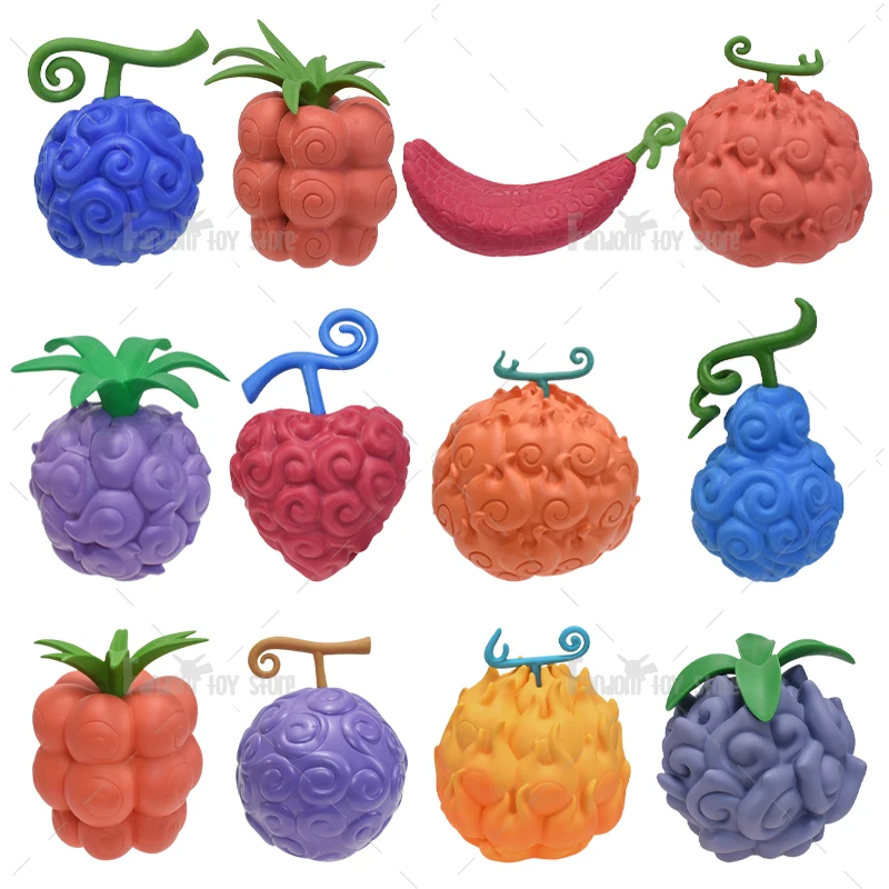 One Piece Anime Devil Fruit Toy Gum-Gum Fruit Dark Flame Human Op-Op Ox ...