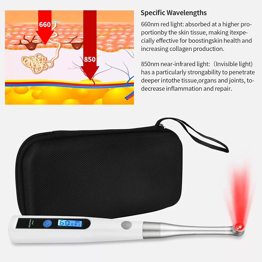 Cold Sore Laser Therapy Device Light Therapy Mouth Ulceration Blisters ...