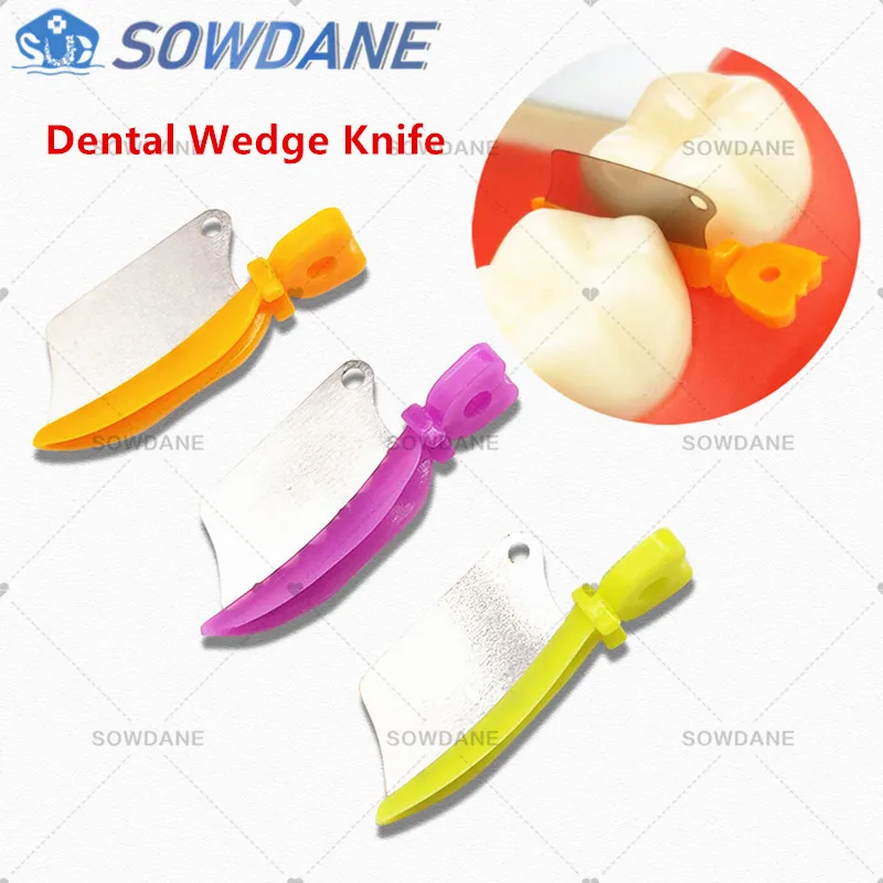 Dental Wedge Knife Prime Teeth Interproximal Plastic Wedge Knife with ...