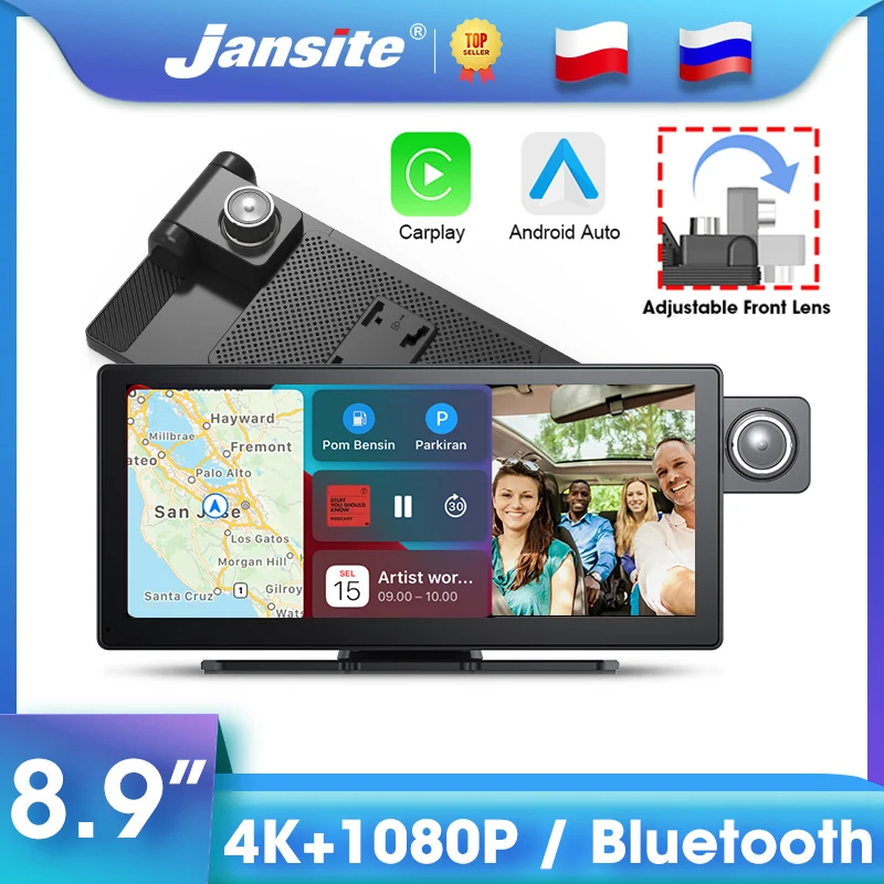 Jansite-8-9-Carplay-Car-DVR-4K-1080P-Dashcam-Mirror-Video-Player ...
