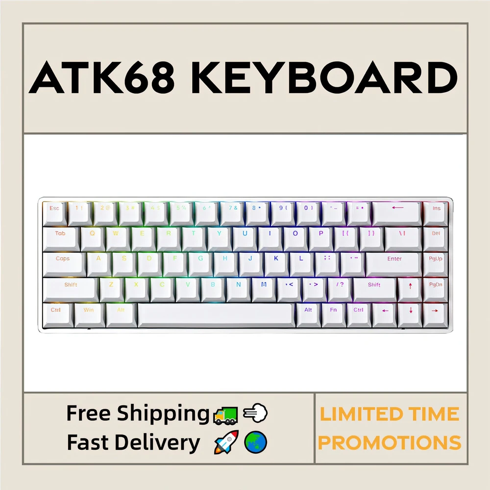 ATK68-Magnetic-Switch-Gaming-Mechanical-Keyboard-RGB-Light-transmitting ...