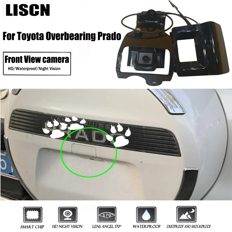 HD Rear View Reverse Camera For Toyota Overbearing Prado Waterproof ...