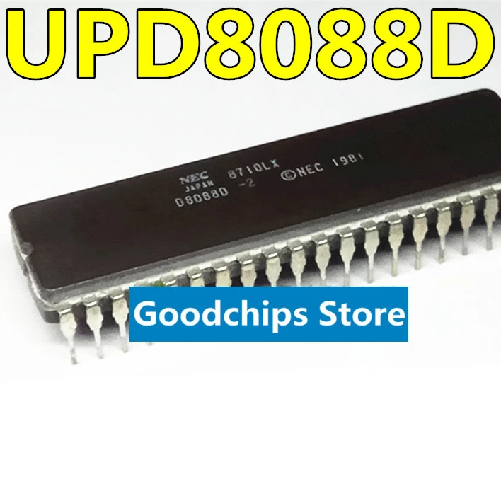 D8088 Upc8088-2 8088 Ceramic Seal In-line 16-bit Microprocessor Old Cpu ...