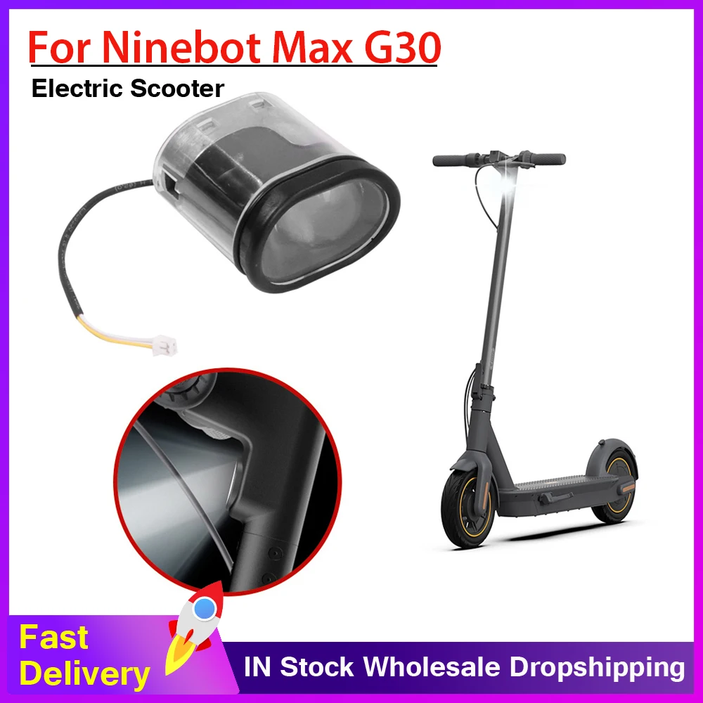 E-Scooter-Headlight-Front-Led-Light-For-Segway-Ninebot-MAX-G30-G30D ...