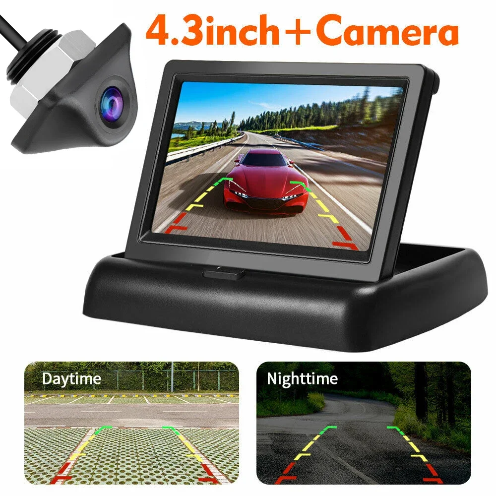 4-3-Inch-Car-Rear-View-Camera-With-Monitor-For-Vehicle-Video-Parking ...