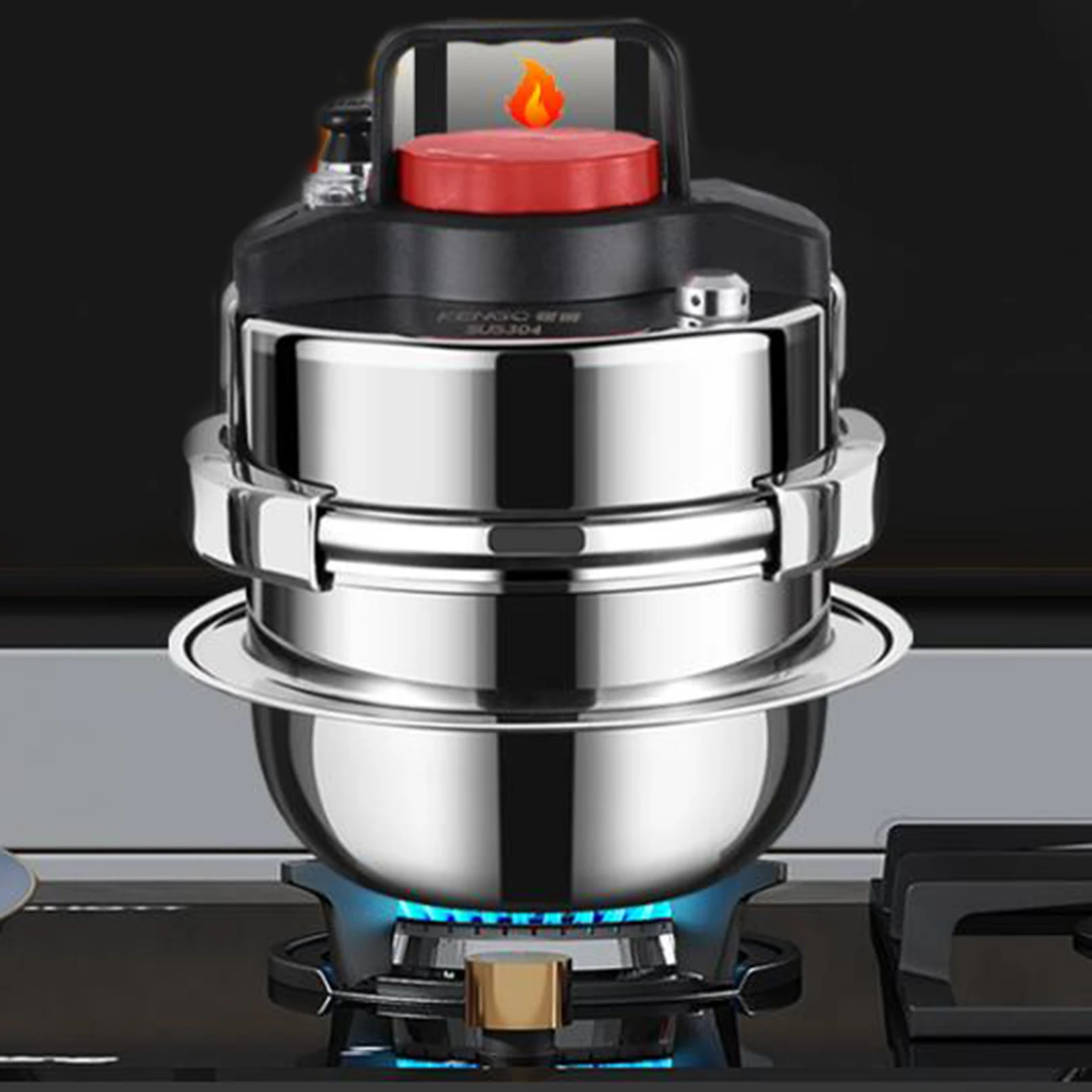 304-Stainless-Steel-Outdoor-Camping-Portable-Micro-Pressure-Cooker ...