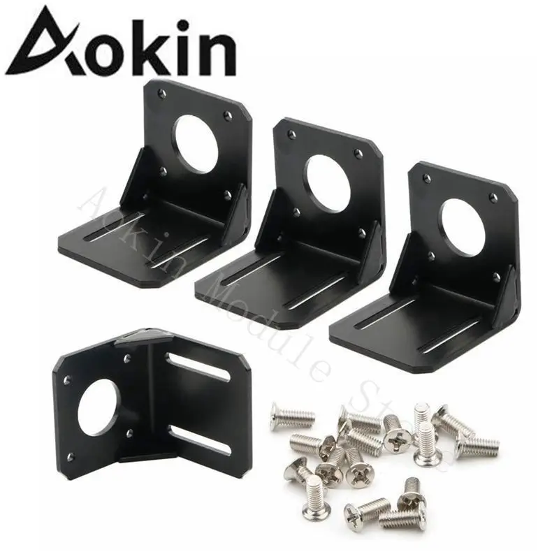 4pcs/lot For Nema 17 Stepper Motor Bracket 42 Stepper Motor Bracket L ...