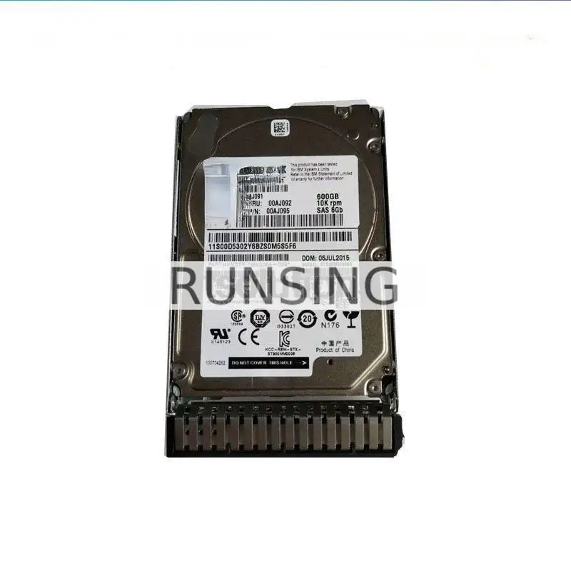 IBM X3550 M5 서버 하드 drive600GB 10K 2.5 6G SAS 00AJ092 테스트 - 티몬