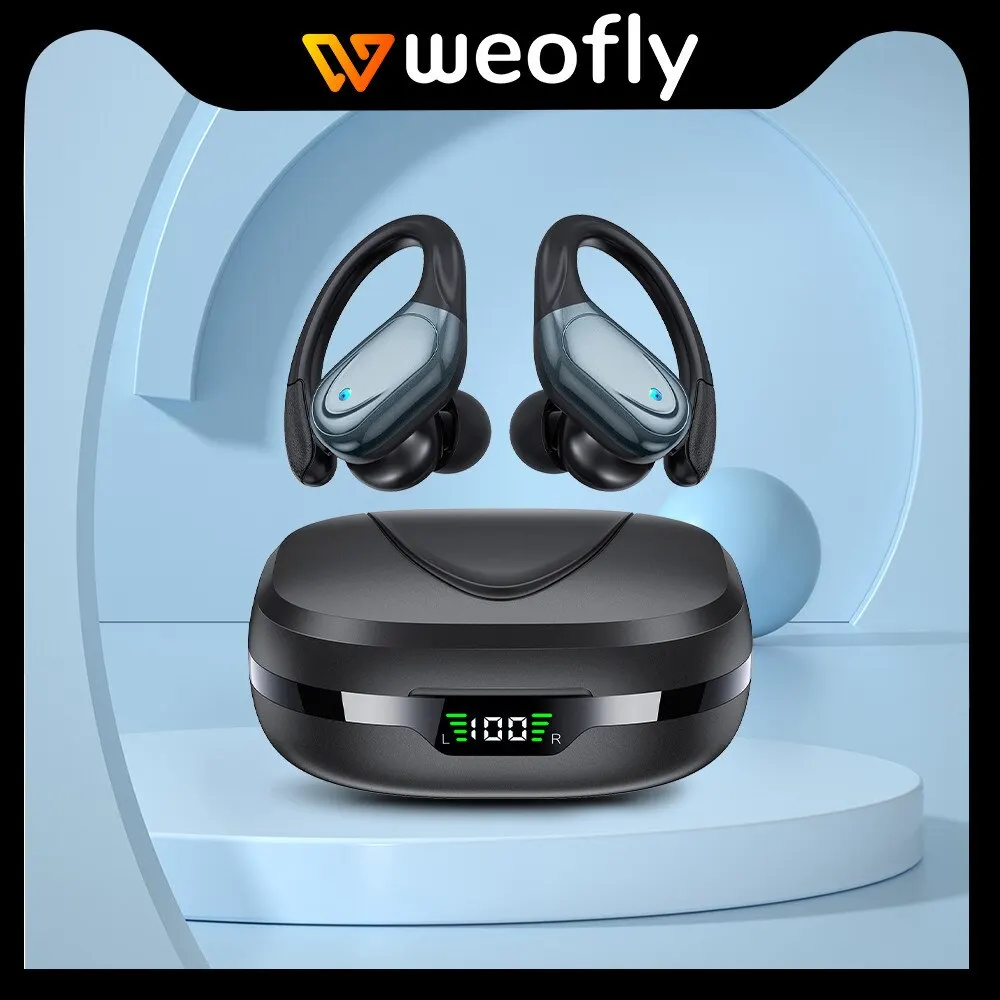 Weofly-TWS-Wireless-Bluetooth-Headphones-For-Sports-45H-Playtime-V5-3 ...