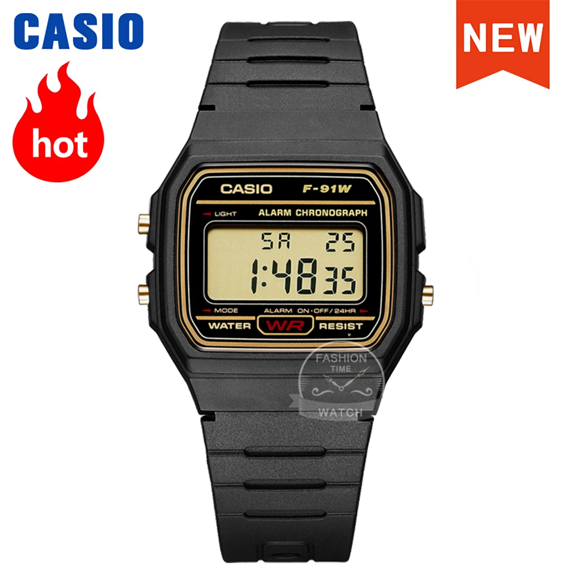 Casio Reloj cuadrado pequeño y versátil Diseño retro cómodo Estilo ...