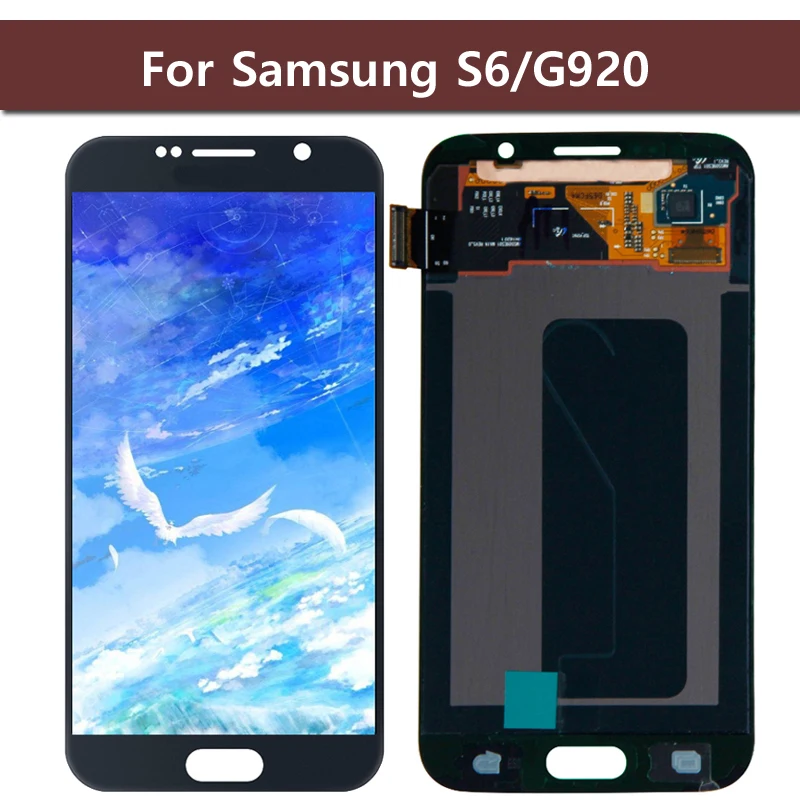 LCD Screen For Samsung GALAXY S6 G920 G920F LCD Display Touch Screen ...