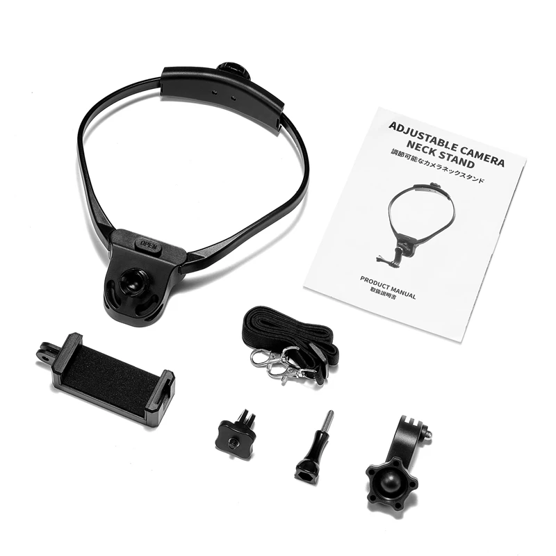 Neck-Phone-Stand-Holder-Wearable-Smartphone-Mount-Bracket-For-Camera ...